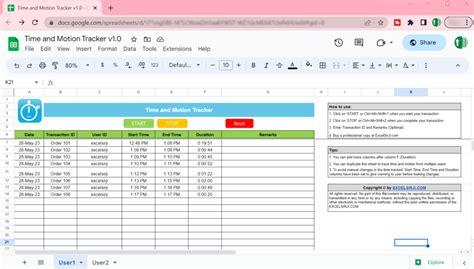 Download Time And Motion Study Excel Template Best For 2024
