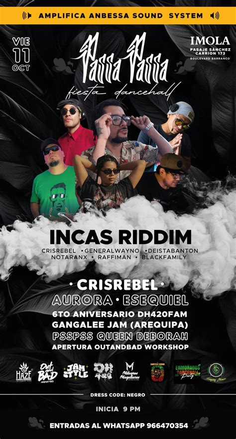 Passa Passa La Fiesta Dancehall Que Sacude La Escena Urbana LimeÑa