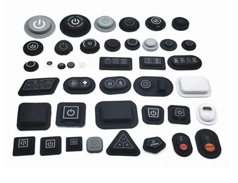 China Customized Custom Silicone Keypad Push Rubber Button Manufacturers Suppliers Factory
