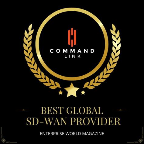 Commandlinkdemo Sdwan Award Globalconnectivity Commandlink