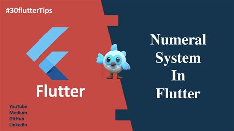 Numeral System In Flutter