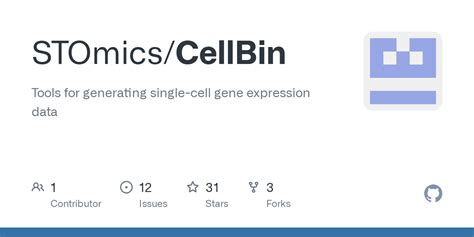 Github Stomicscellbin Tools For Generating Single Cell Gene