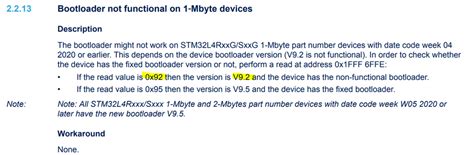 Stm32l4r9 Spi Bootloader Strange Behaviour After Stmicroelectronics Community