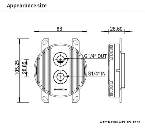Barrow Amd平台am5 Am4 Am3 Fm2 喷射型微水道cpu水冷头 Ltgfha 04 巴罗散热