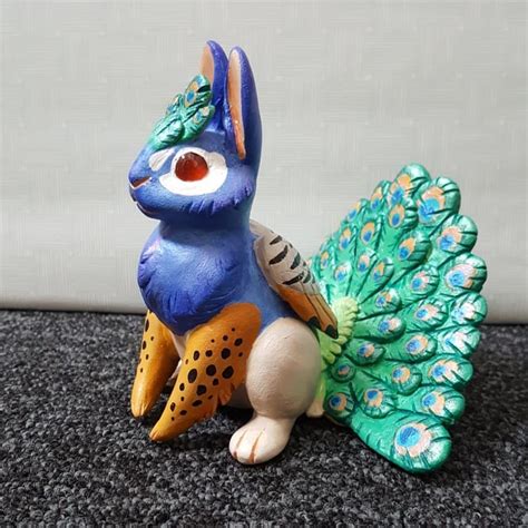 Blazing Rabbit Arts • Meet Pavo The Peacock Skvader He Took Me More