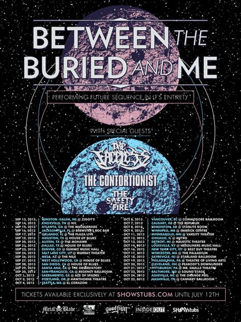 Between The Buried And Me Announce Fall Tour Will Perform The