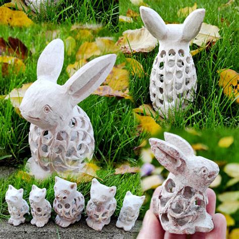 Статуетка зі стеатиту Кролик Кіт фігурка подарунок на новий рік рік кролика кота ціна 160