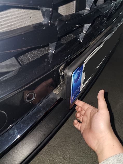 투싼 하이브리드 앞 번호판 수리 비용 지식in