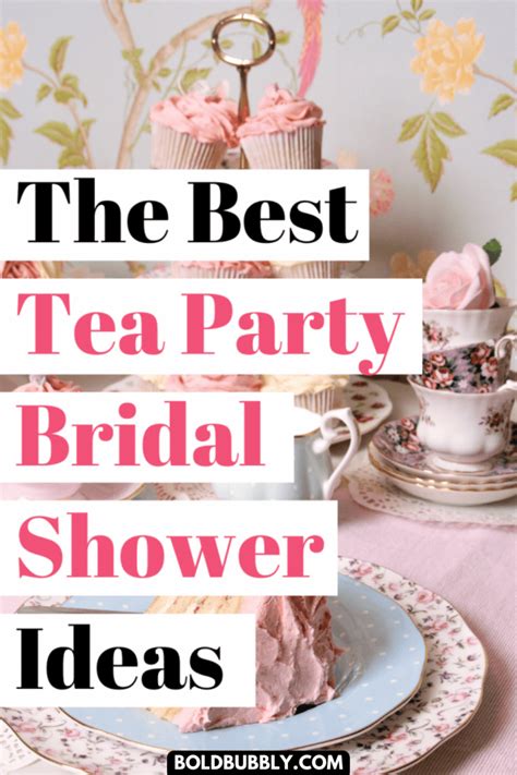 16 Of The Best Tea Party Bridal Shower Ideas Bold And Bubbly