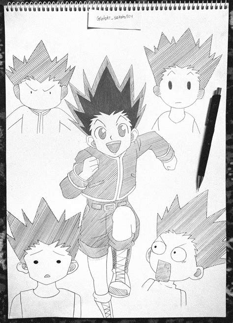 I Drew Gon Freecss Hope You All Like It 3 Scrolller