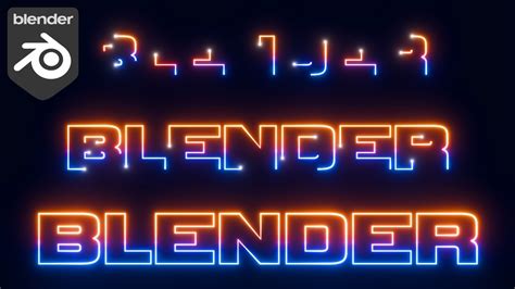 Geometry Nodes Make This Stunning Text Reveal Animation Tutorials