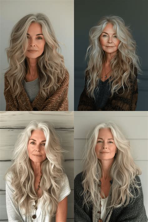 11 Must Try Long Hairstyles Perfect For Women Over 60 Stylebliss
