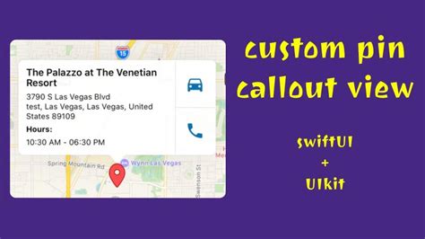 Mohamed Mongy On Linkedin Custom Callout View For Mapkit Pin Using Swiftui