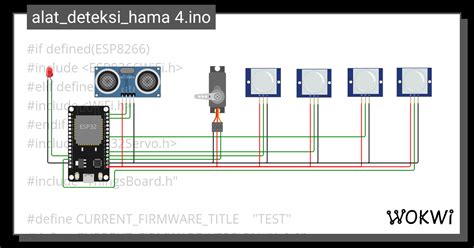 Alatdeteksihama O Wokwi Esp32 Stm32 Arduino Simulator