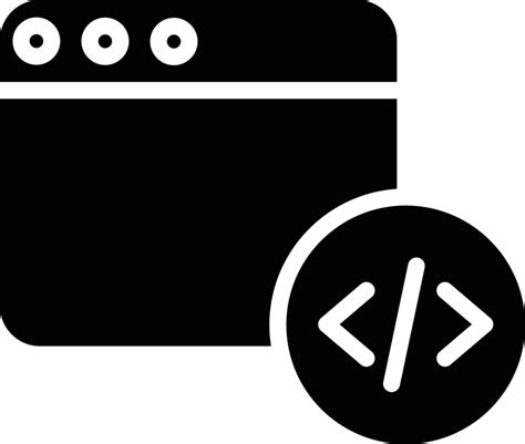 Website Programming Solid And Glyph Vector Illustration 36766570 Vector Art At Vecteezy