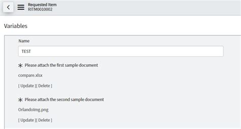 Attachment Variable And Making Attachment Mandatory Servicenow