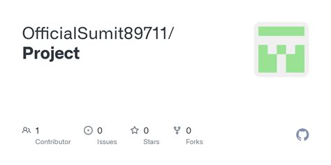 GitHub OfficialSumit Project