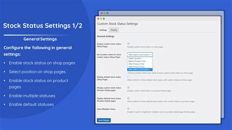 Woocommerce Custom Stock Status Plugin Addify 2023