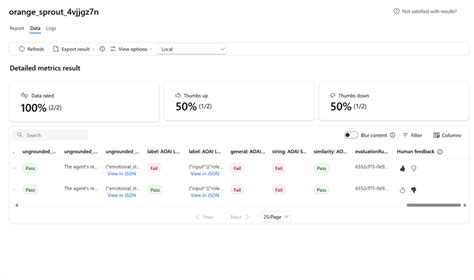 如何在 Azure Ai Foundry 门户中查看评估结果 Azure Ai Foundry Microsoft Learn