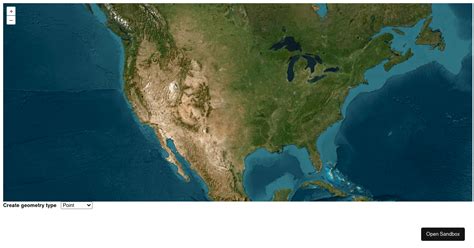 Draw And Modify Features Over Esri Worldimagery Basemap Codesandbox