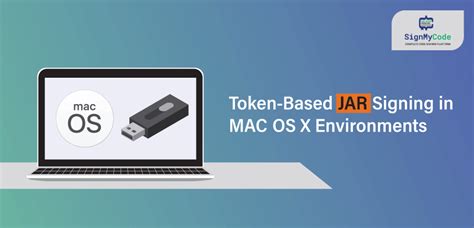 How To Sign Jar File Using Token Based Code Signing In Mac Os X