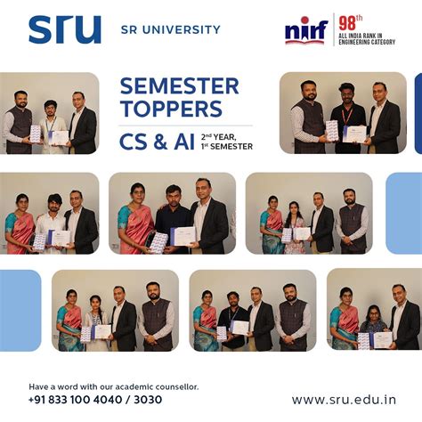 Sru Sruniversity Csai University Btech Certification Cse Sr University