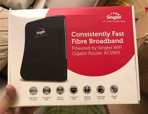Singtel Fibre Broadband Gigabit Router Slightly Negotiable Computers Tech Parts