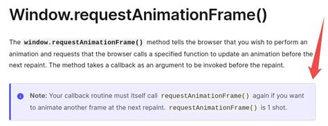 requestanimationframe example the optimal way to animate