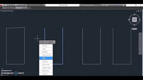 CURSO DE AUTOCAD D COMANDO PEDIT YouTube