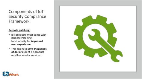 Iot Security Compliance Checklist