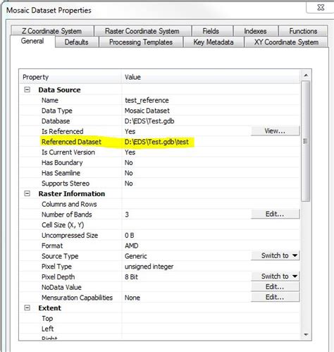 Raster Identifying Source Of Reference Mosaic Dataset In Arcpy