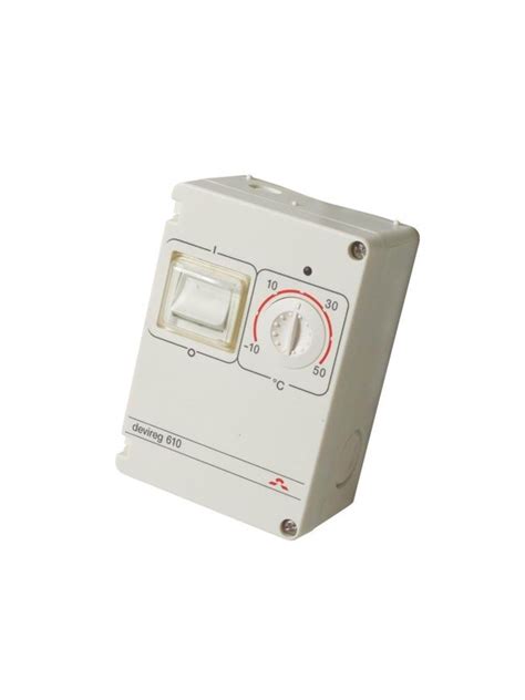 Danfoss Devireg 610 Elektronisk Termostat Termostaterdk