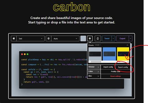 Github Whosydd Carbon Create And Share Beautiful Images Of Your Source Code