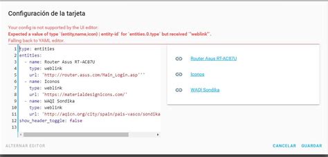 Access The Router From The Frontend Hassio 0943 Configuration