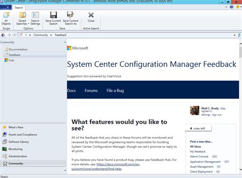 configmgr console