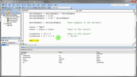 Data Types In VBA YouTube Data Types In VBA YouTube