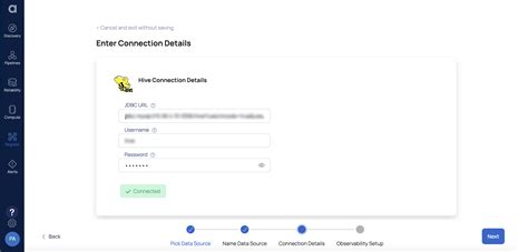 Apache Hive Acceldata Data Observability Cloud
