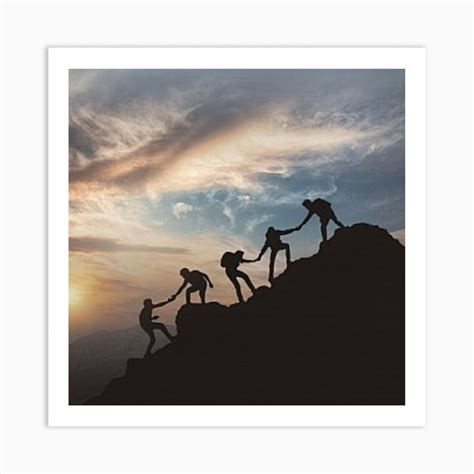 Teamwork Art Print By Fine Art Fy