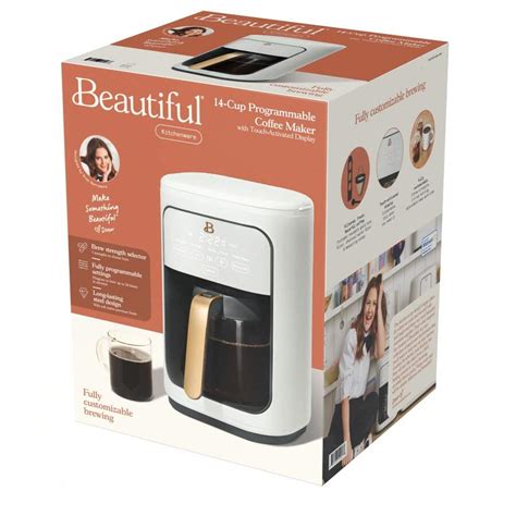 Beautiful 14 Cup Programmable Drip Coffee Maker With Touch Activated