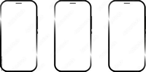 Realistic Smartphone Mockup Device Ui Ux Mockup For Presentation