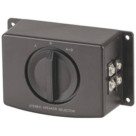 High Power Two Way Stereo Speaker Switch Jaycar Australia