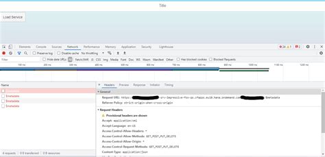How To Solve The Cors Error On Sap Cloud Cap Odata Sap Community