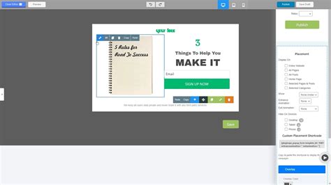 How To Create A Custom Popup With Optin Form Youtube