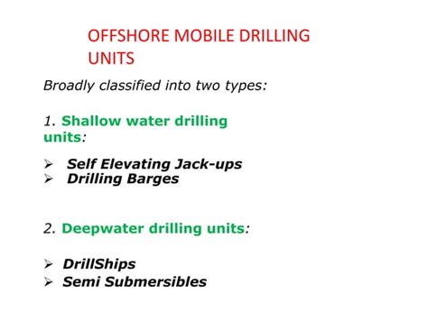 Offshore Fixed Platforms Pptx Geology Science