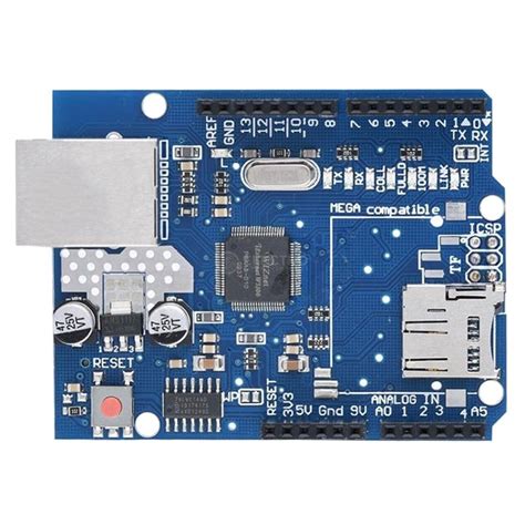 w5100 ethernet shield 100 compatible con arduino servidor web iot