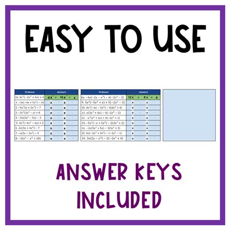 Multiplying Polynomials Activities Digital Resource Bundle Made By Teachers