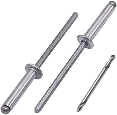 Skirco 100 Stück Aluminium Blindnieten 32 X 15 Mm Aluminiumdorn