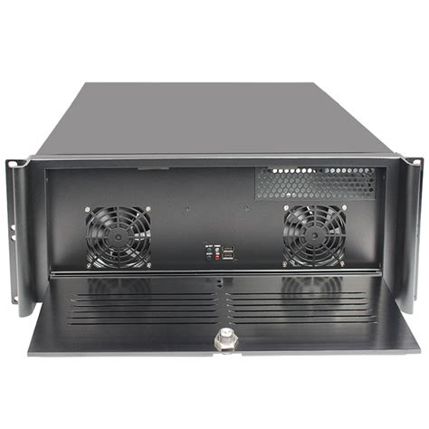 4u工控机箱机架式390短带光驱位卧式eatx双路主板电脑主机服务器 虎窝淘