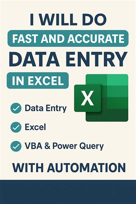 Do Data Entry Cleaning And Automation In Excel Using Vba Or Power