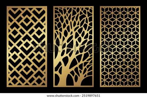Lattice Partition Partition Vector Vector Interior Stock Vector